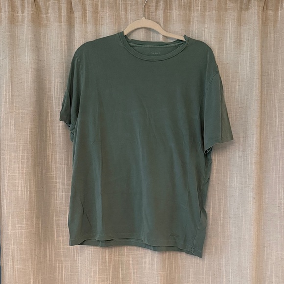 Frame Denim | Shirts | Mens Frame Green Tshirt | Poshmark
